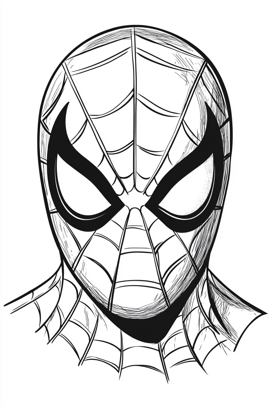 Spiderman Ausmalbilder - Malvorlagen zum Ausdrucken