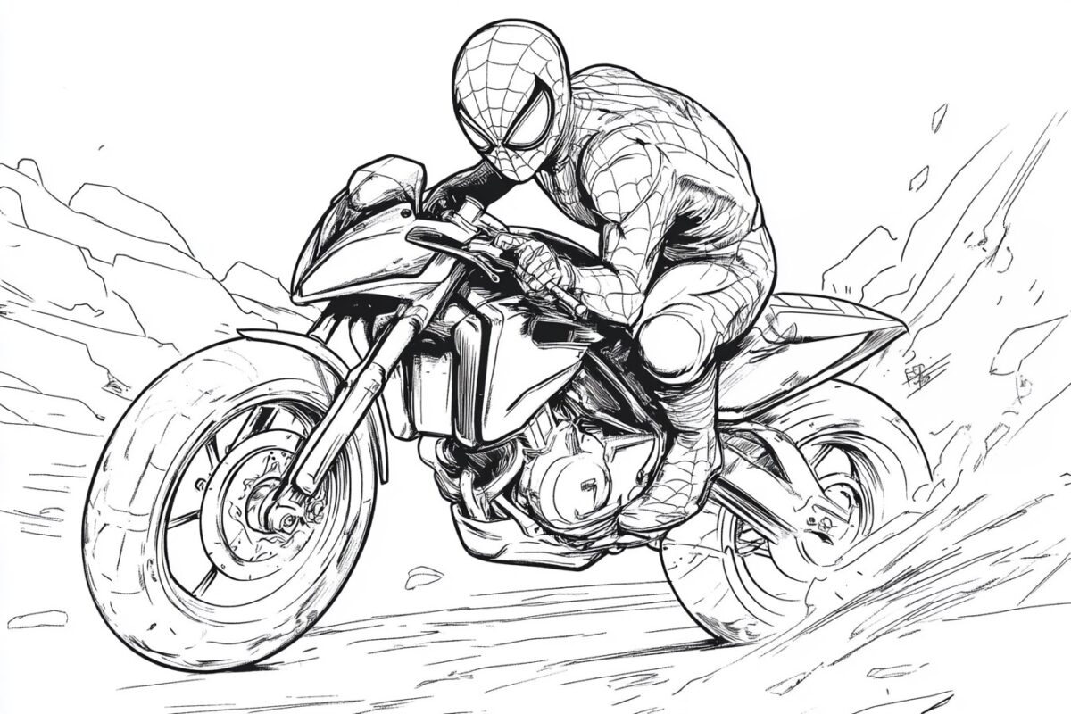 Spiderman Ausmalbilder - Malvorlagen zum Ausdrucken